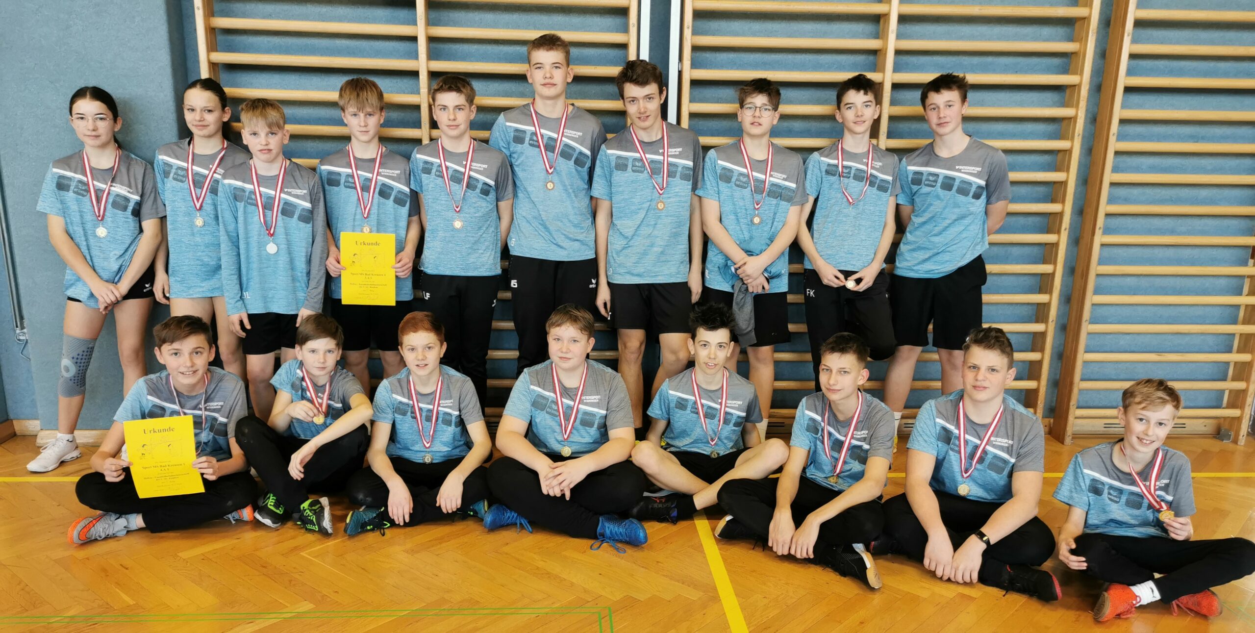 Schulmeisterschaft Faustball U14 Knaben - Sportmittelschule Bad Kreuzen