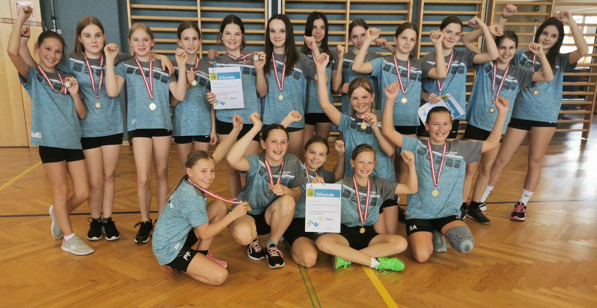 U12 Mädchen Faustball Hallenmeisterschaften - Sportmittelschule Bad Kreuzen